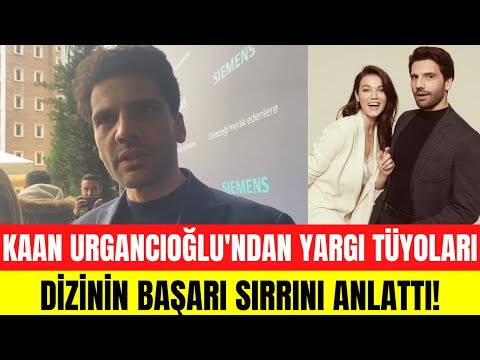 Kaan Urgancıoğlu Yargı dizisinin başarısının sırrını ilk kez anlattı! Yargı tüyoları!