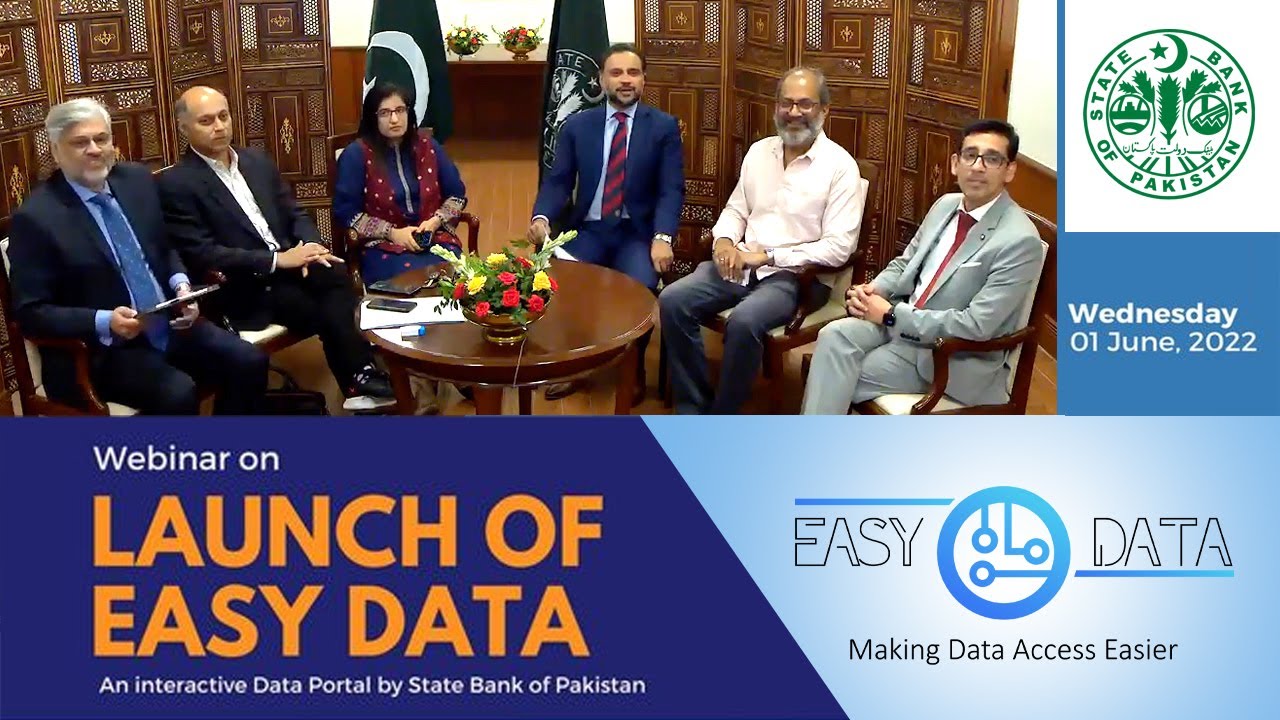 Webinar on Launch of Easy Data - An Interactive Data Portal by State ...