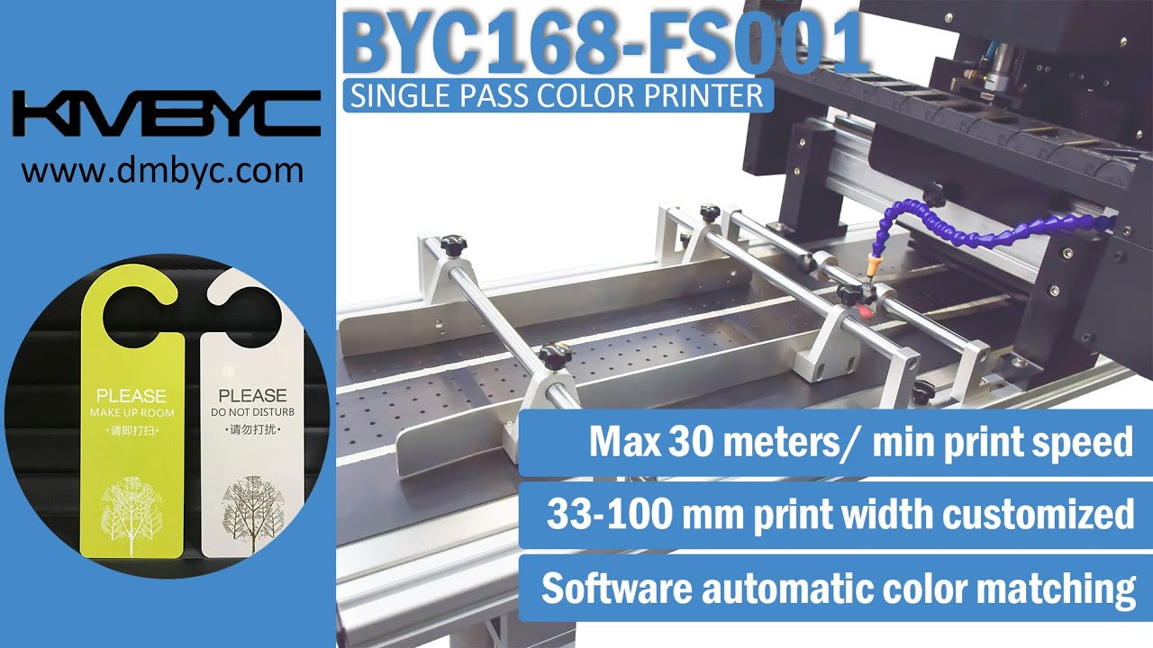 Color card one pass printer - YouTube