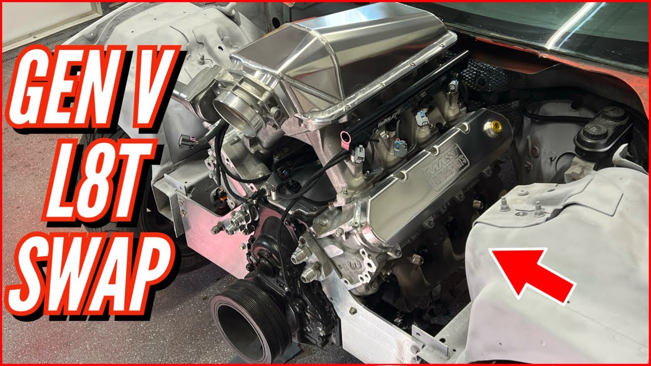 Wiring NEW Gen V L8T 6.6L Swap in 4th Gen Camaro! - YouTube