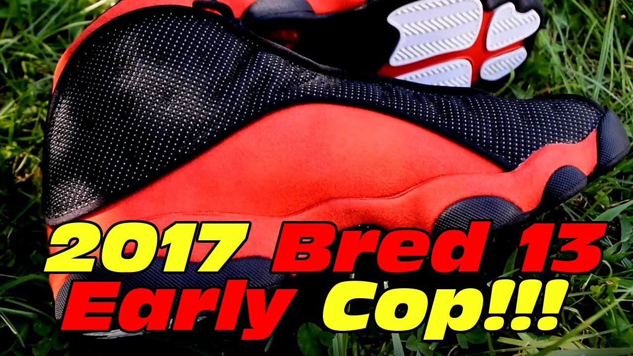 Air Jordan 13 Retro ''BRED'' 2017 Early First Look!!! Air Jordan 13 ...