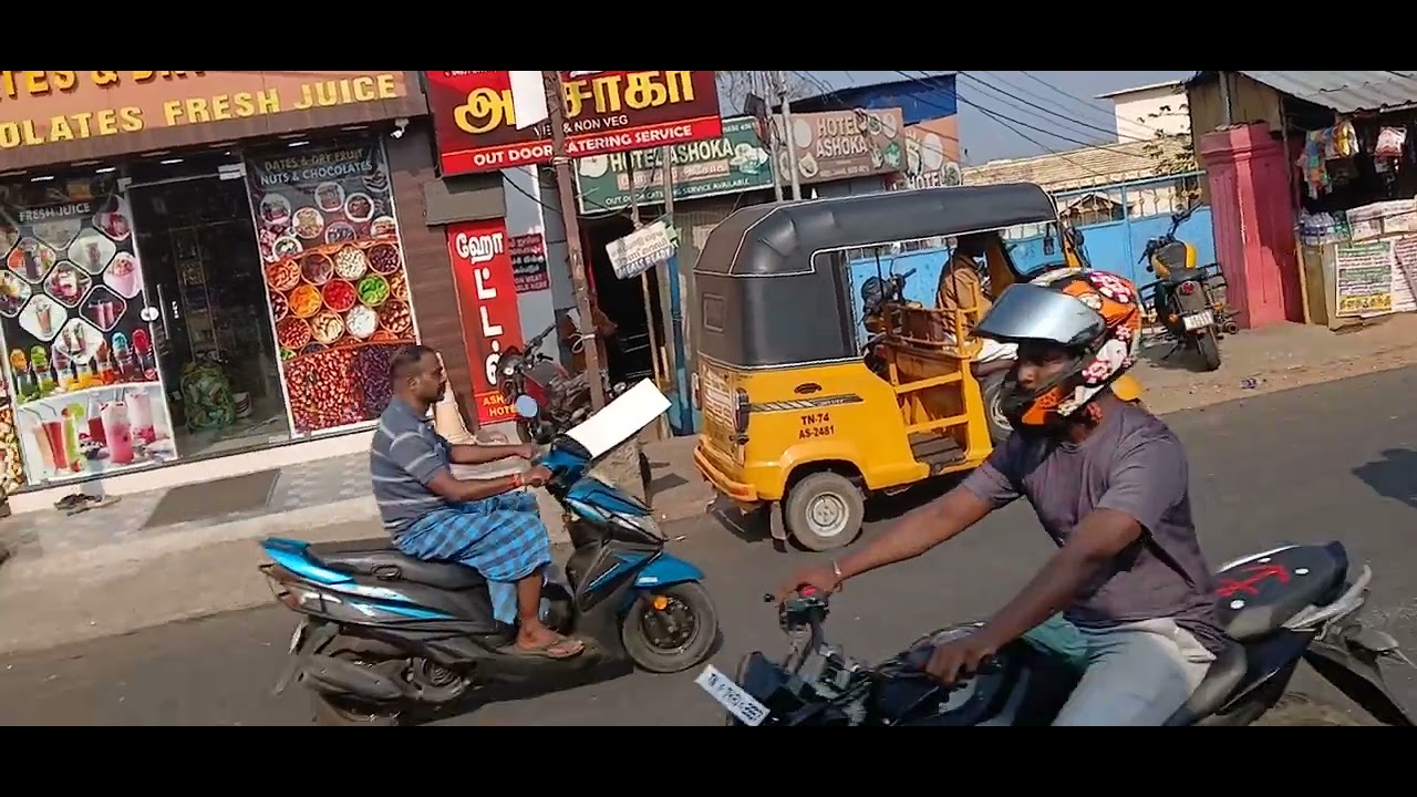 Marthandam - Panachamoodu 85E TNSTC Ordinary bus journey part. 3 - YouTube