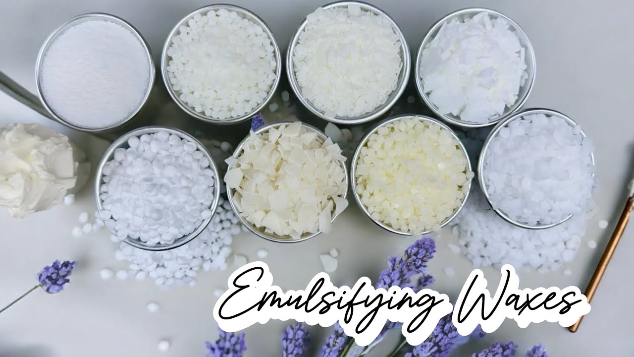 Your Guide to Emulsifying Waxes! How to Thicken Cosmetic Formulas ...