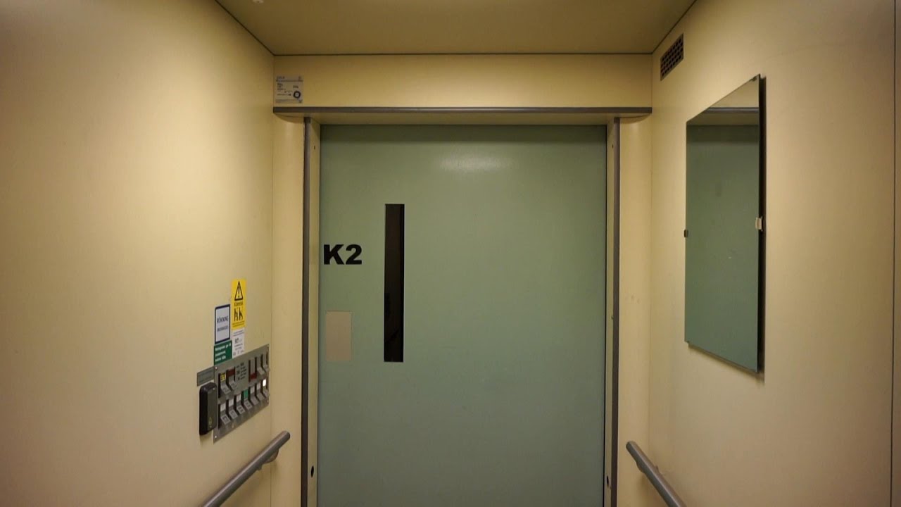1980 DEVE holeless hydraulic elevator with & without inner doors ...