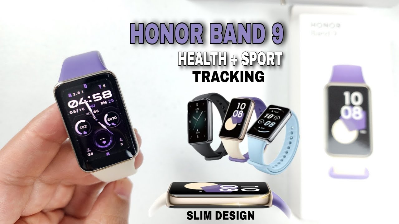 HONOR BAND 9 SMARTBAND - YouTube