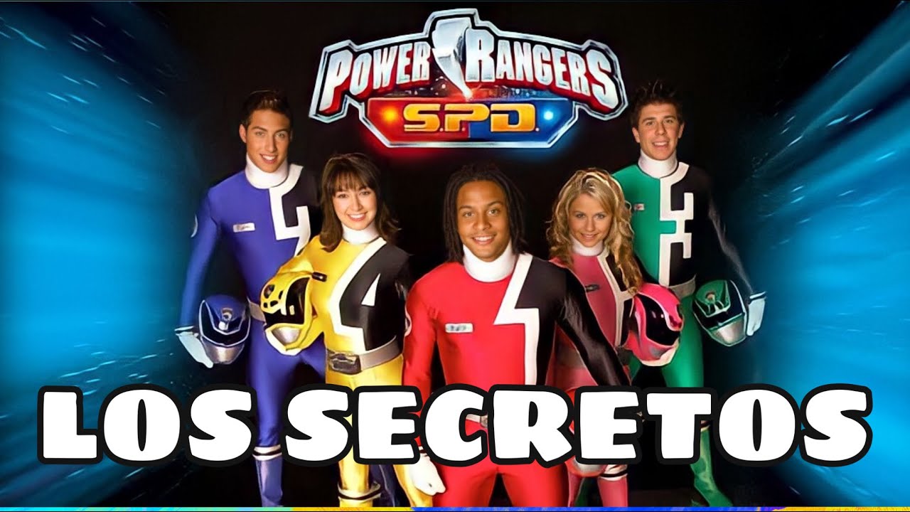 LOS SECRETOS DE POWER RANGERS SPD - YouTube