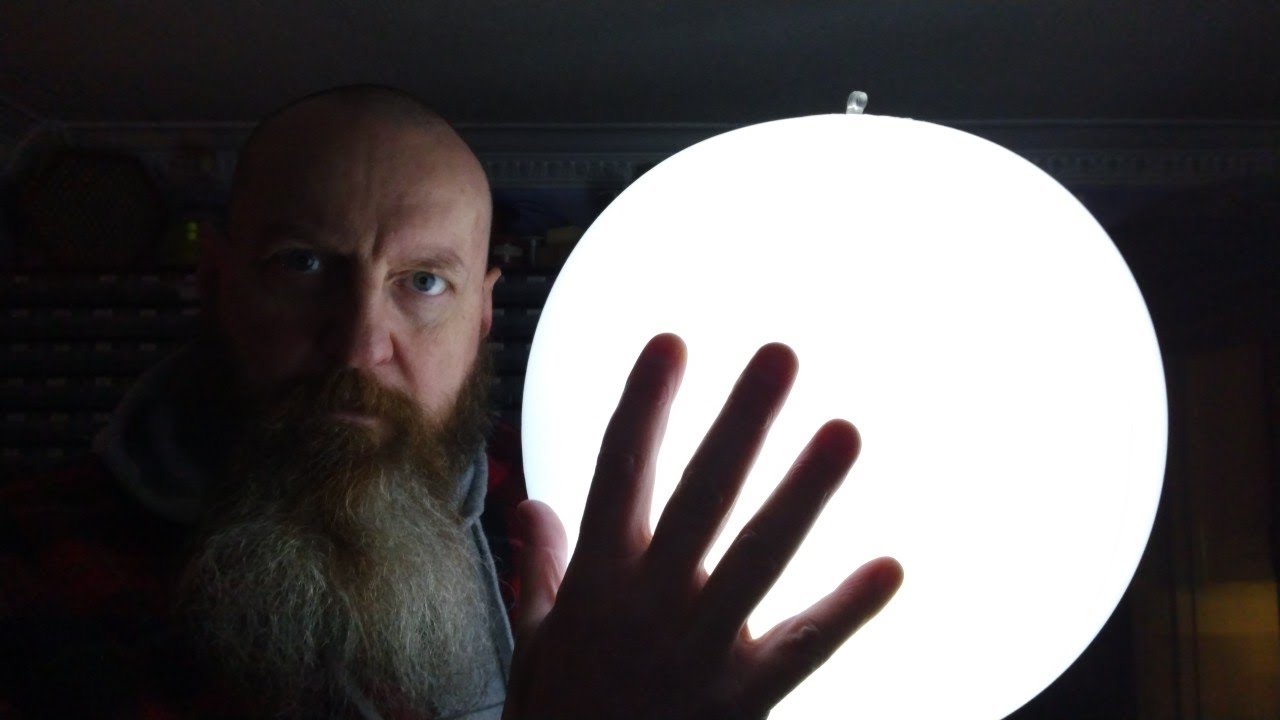 Solar floating inflatable orb teardown (with schematic) - YouTube