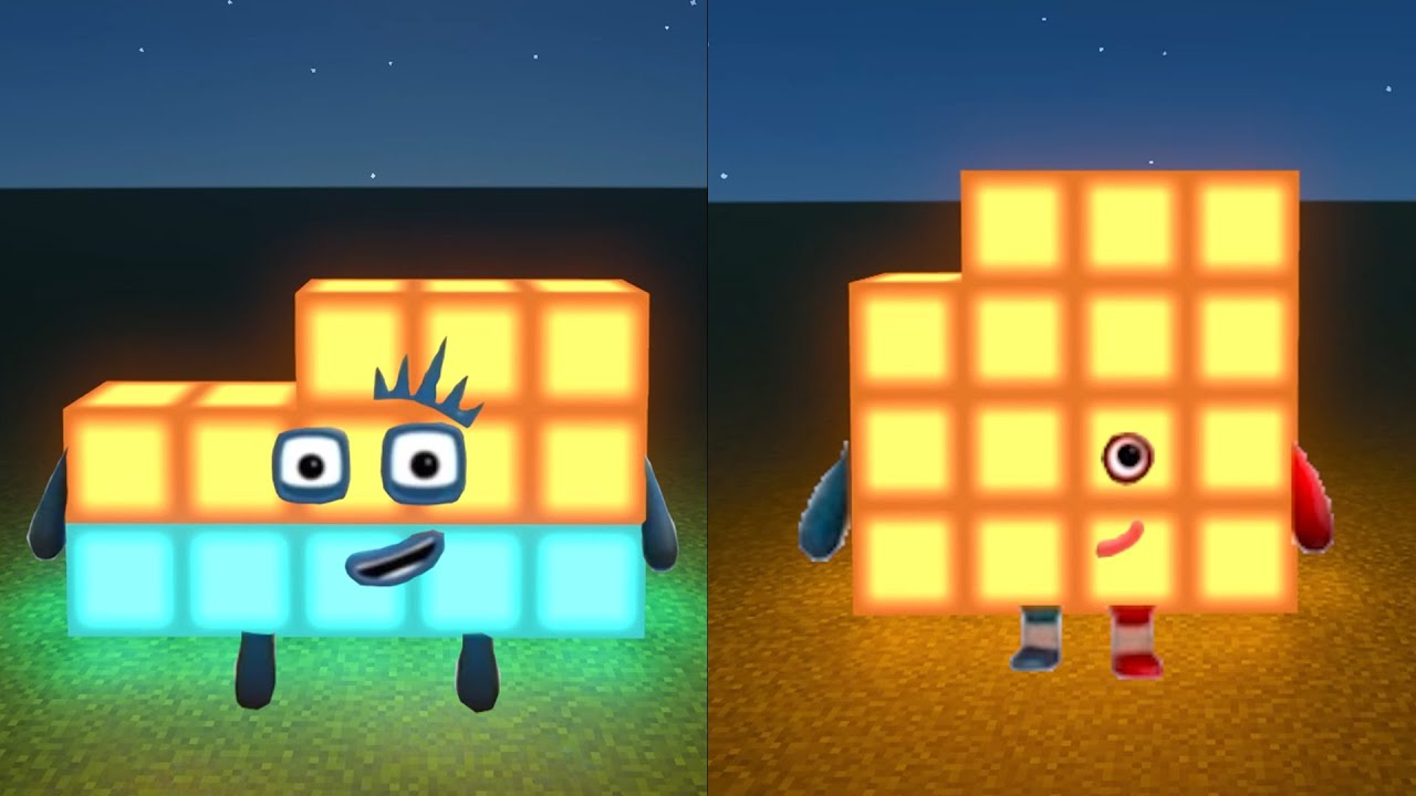 Looking for numberblocks 22 30 25 28 21 Quiz Minecraft Numberblocks ...