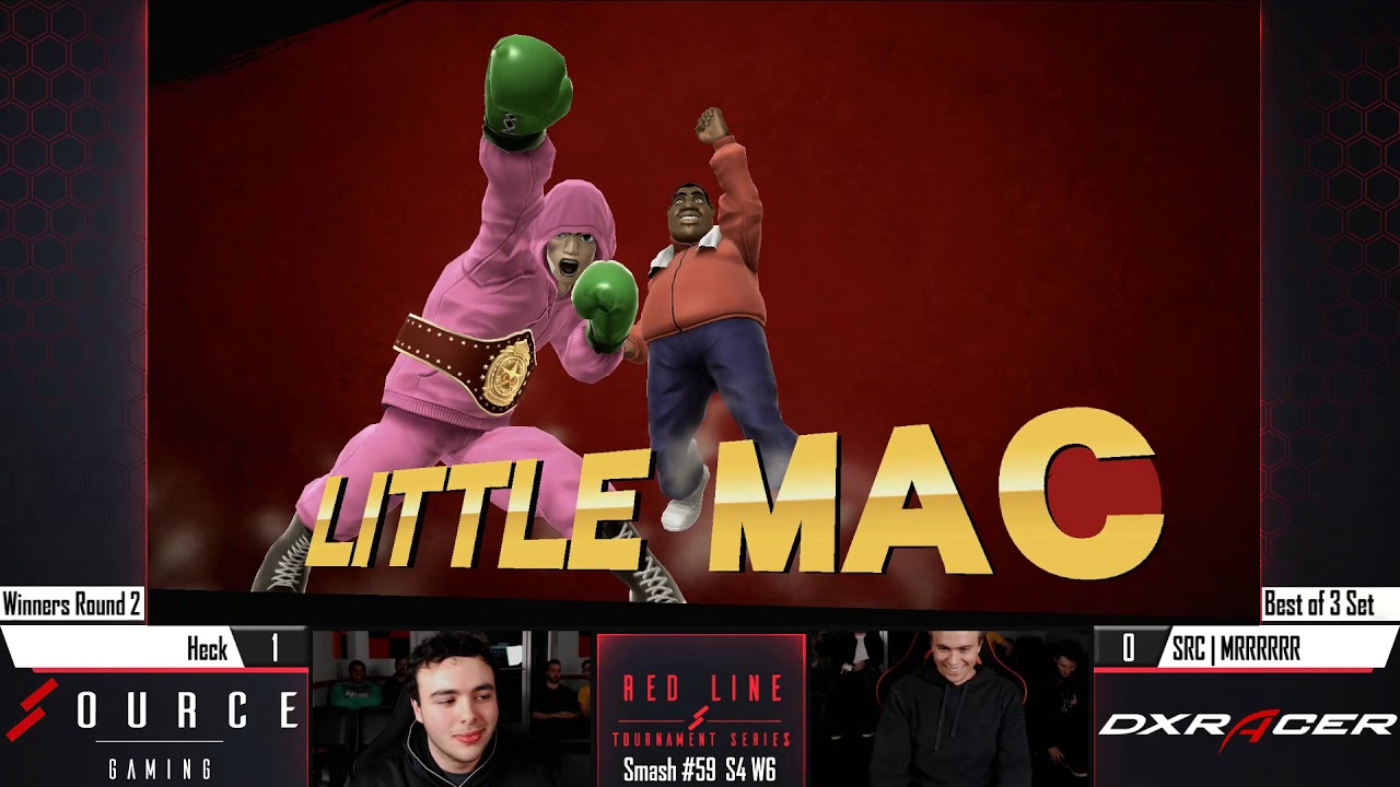 Red Line Smash 59 - Heck (Little Mac) Vs. SRC | MRRR (Mario) - YouTube
