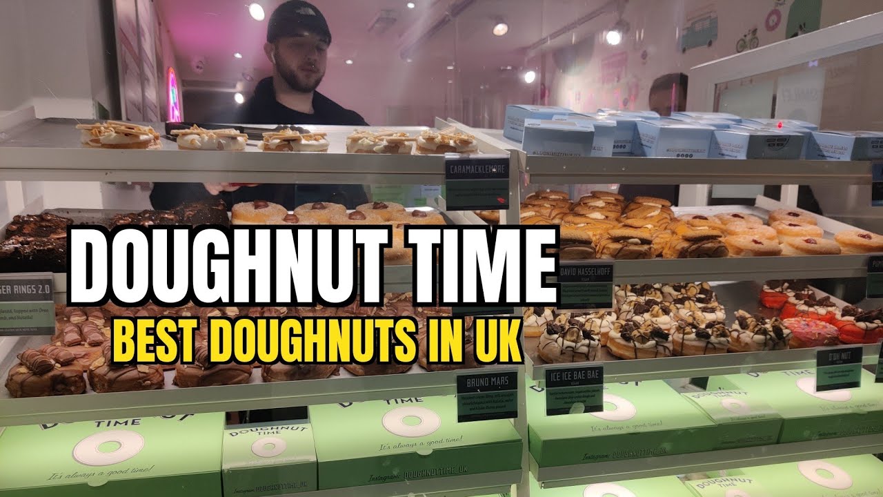 Best Doughnuts in UK | The Lotus Biscoff Doughnut from Doughnut Time ...