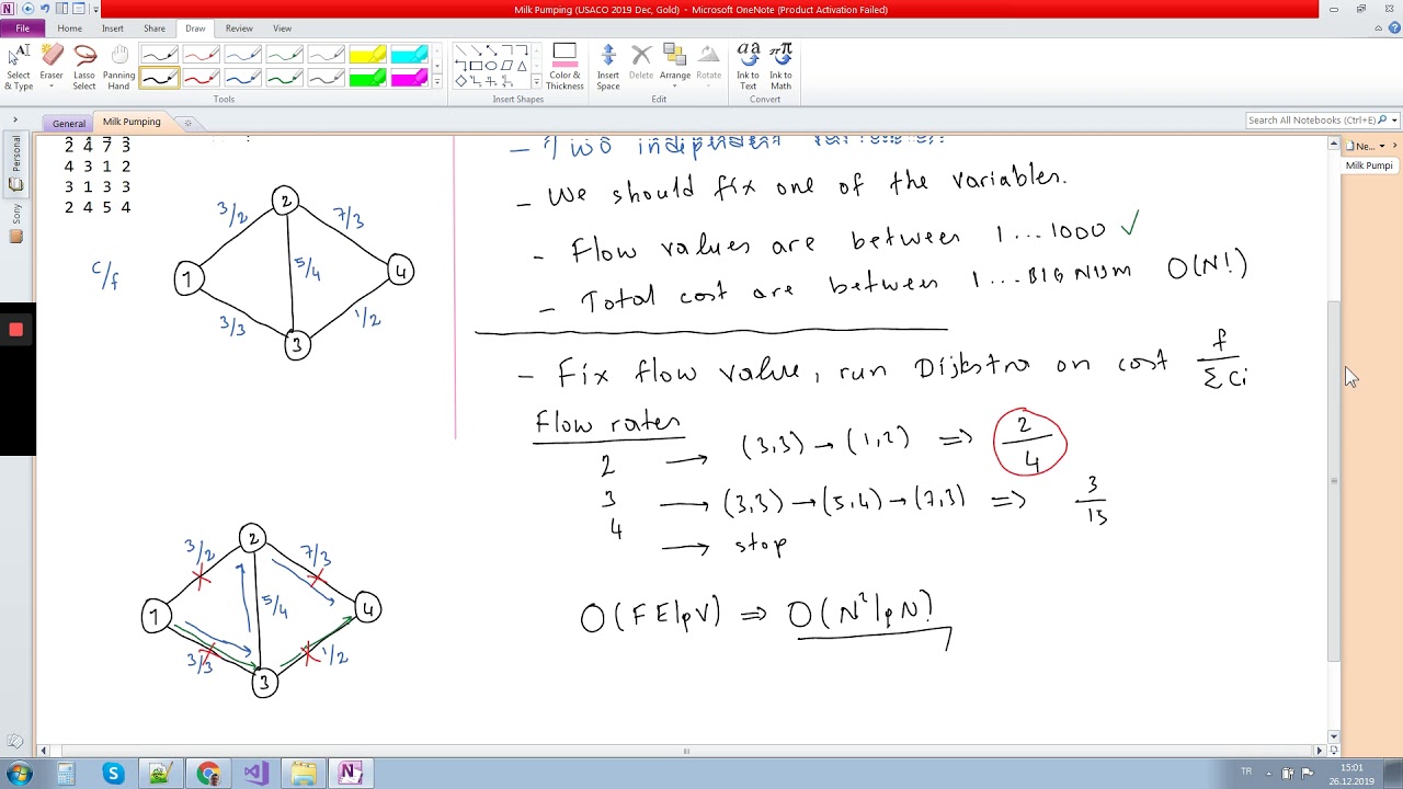 USACO 2019 Dec Gold Milk Pumping - YouTube