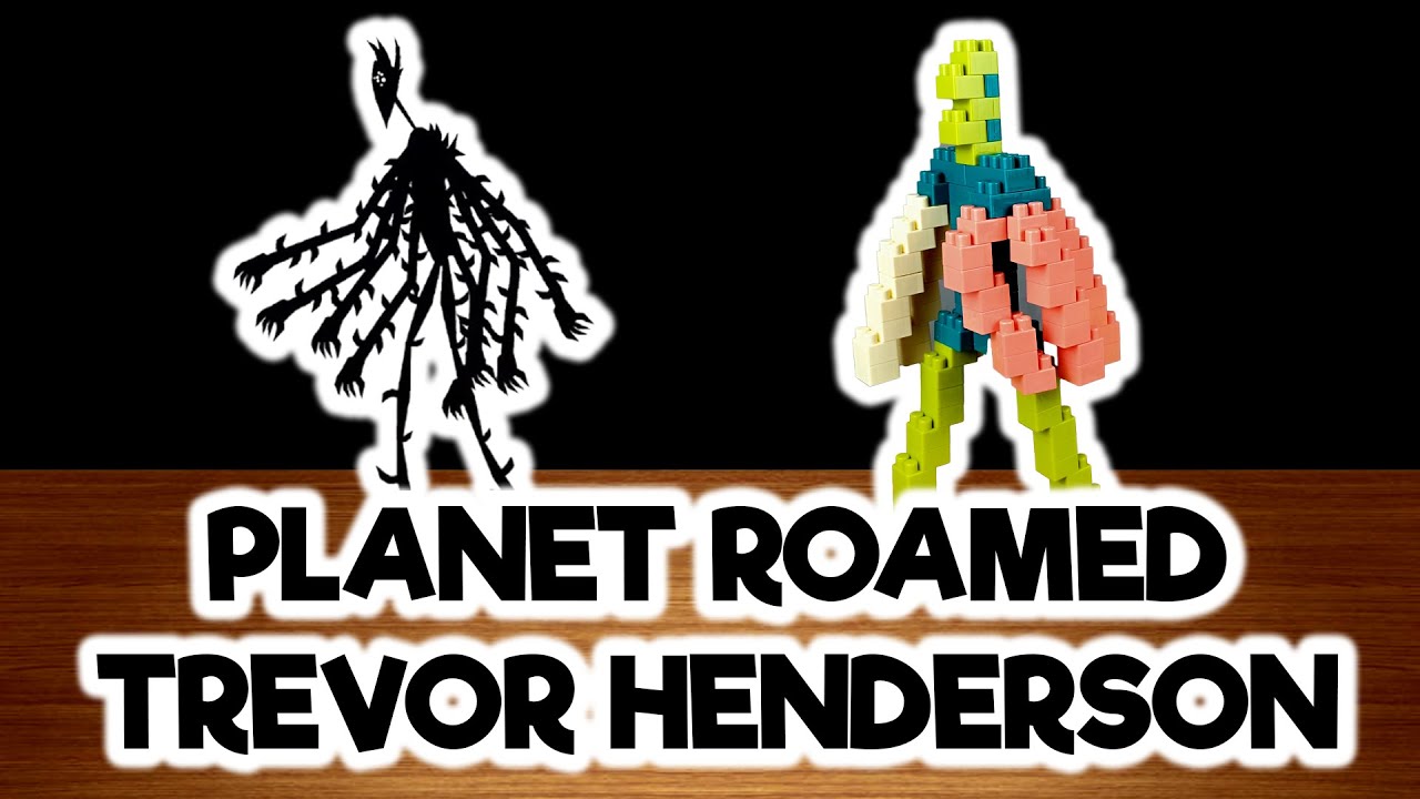 Cara Membuat Planet Roamed Trevor Henderson Dari Balok Susun - YouTube