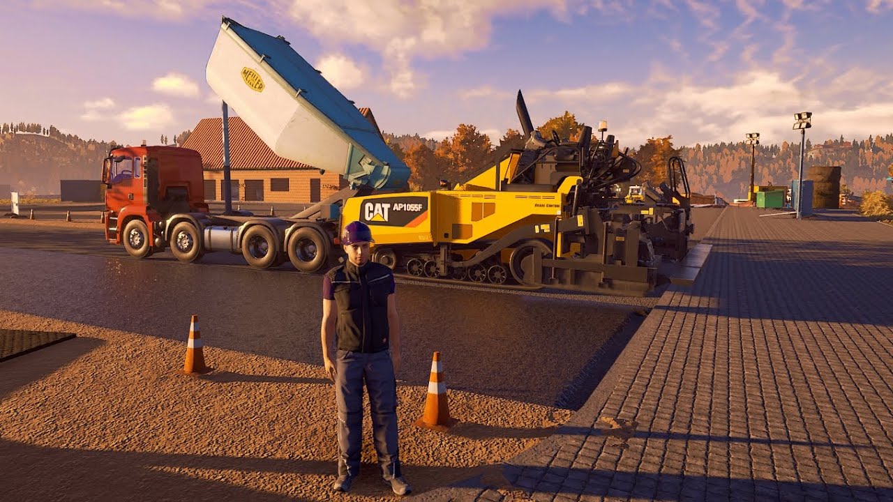 Access Road Construction #4 - Road Works - Construction Simulator 2022 ...