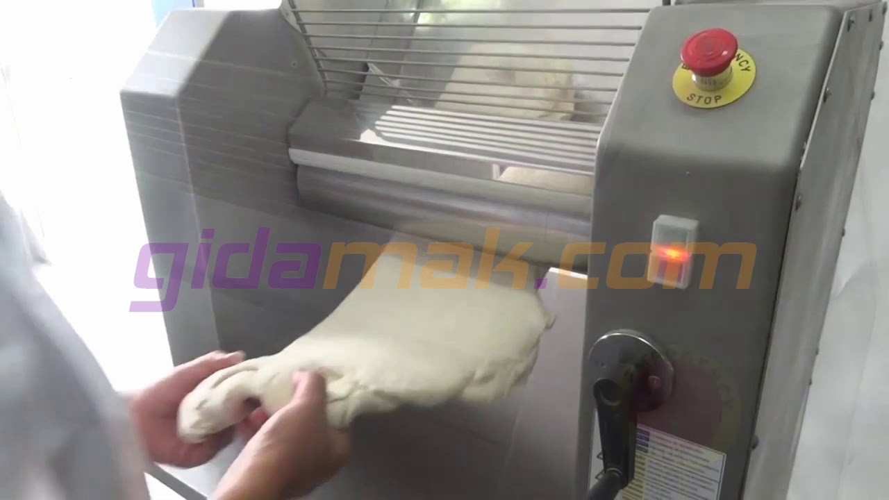 CSF Hamur Dövme Makinesi - Dough Breaker - YouTube