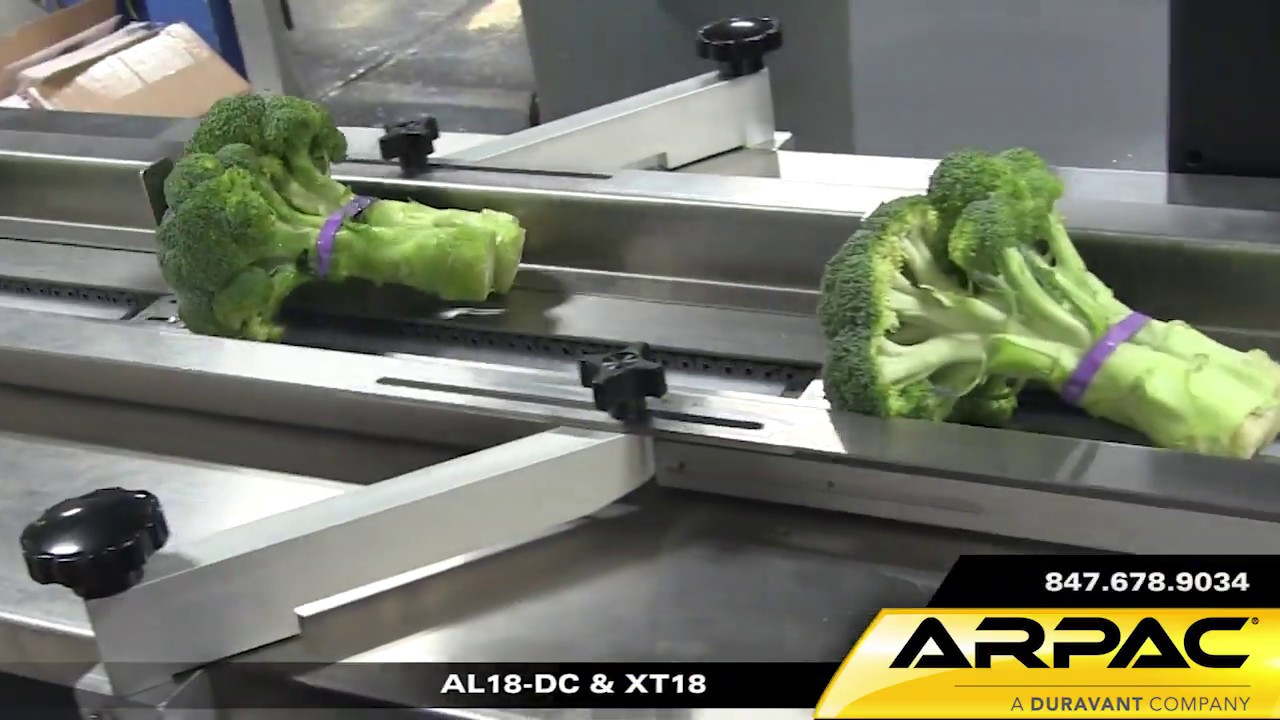 ARPAC Extreme Series - AL18-DC - Food - Broccoli - YouTube