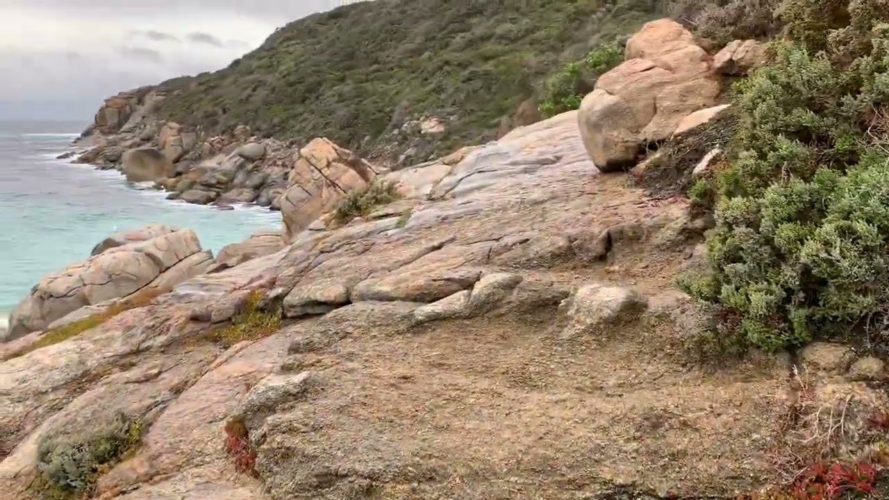 Rock fishing spots at Cable Beach, Albany WA - YouTube