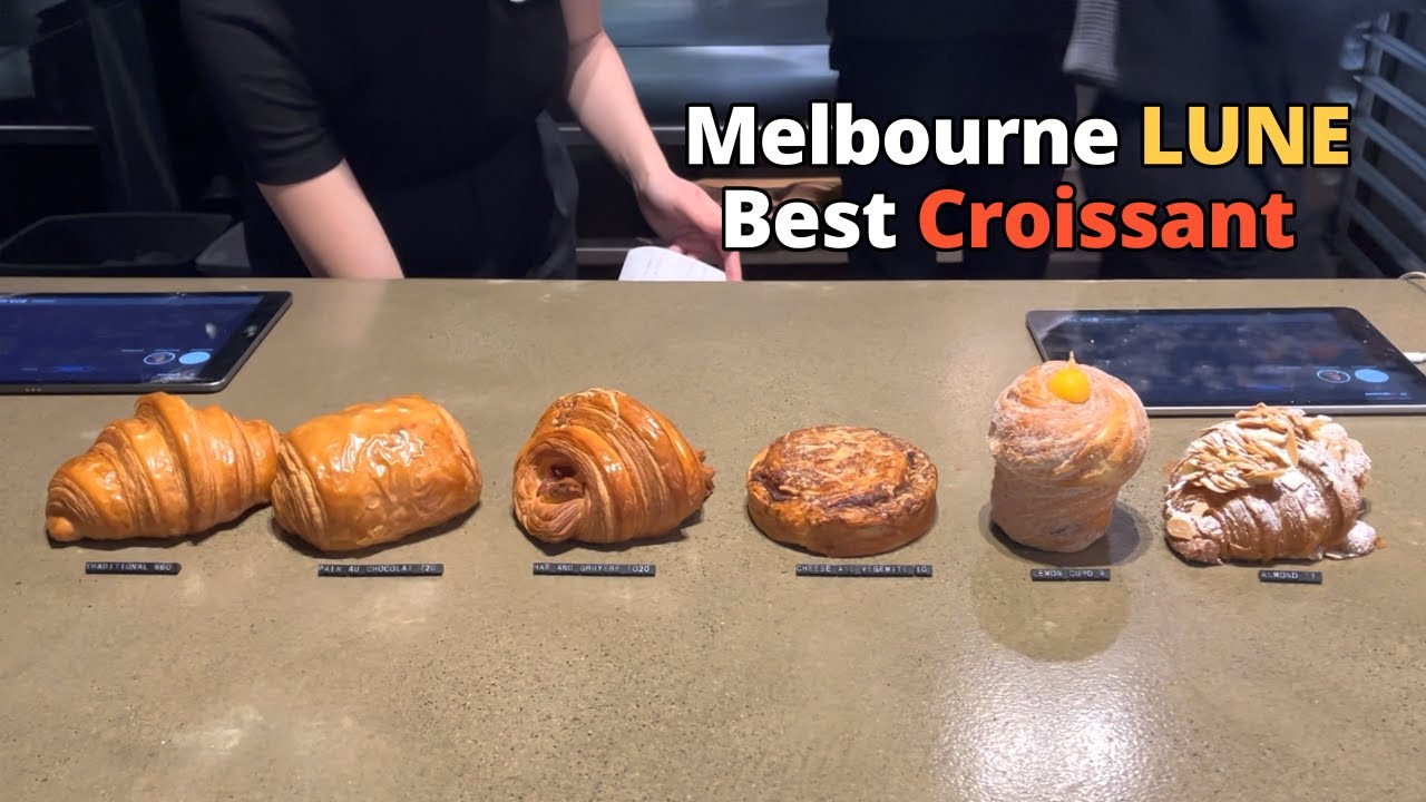 Melbourne LUNE / 최고의 아몬드 크로와상 - YouTube