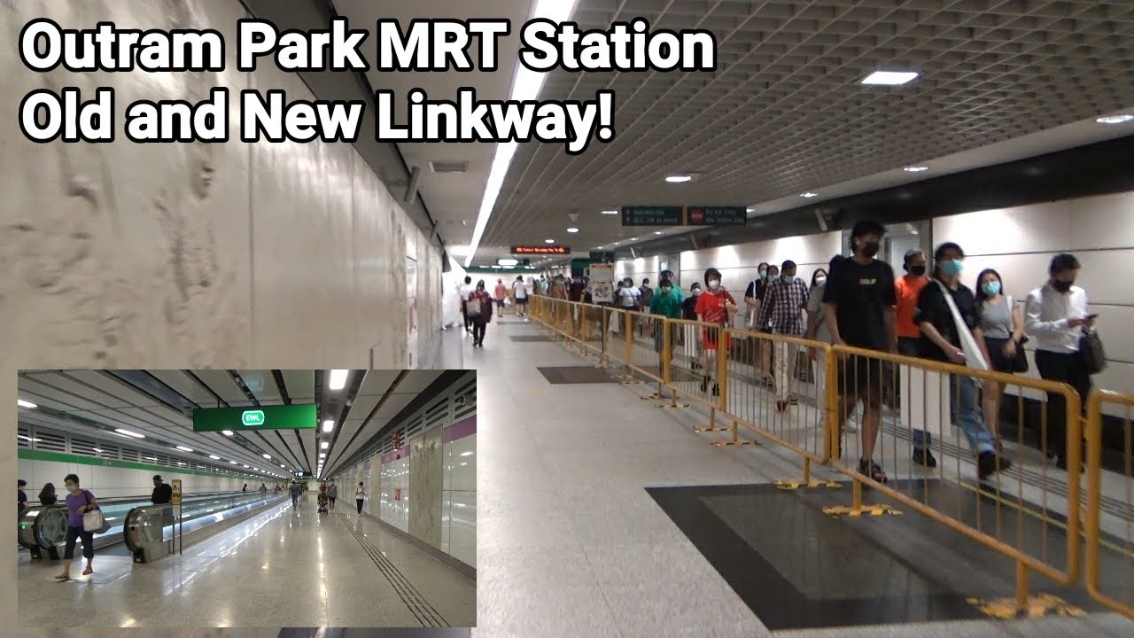 Outram Park MRT Station - Last Day of Old Linkway & First Day of New ...