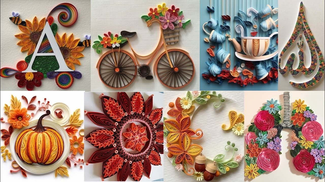Cunning Quilling Paper | Paper Quilling Art | Quilling Paper Wall ...