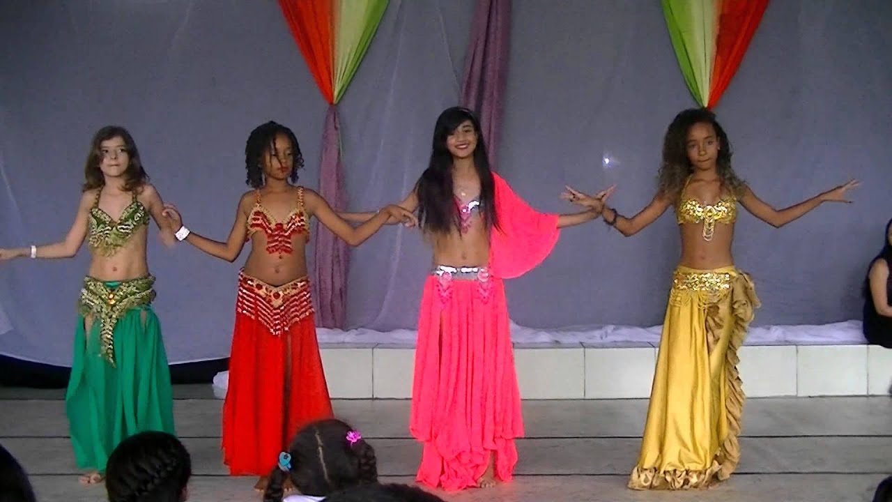 Grupo Infantil Dança Do Ventre Youtube