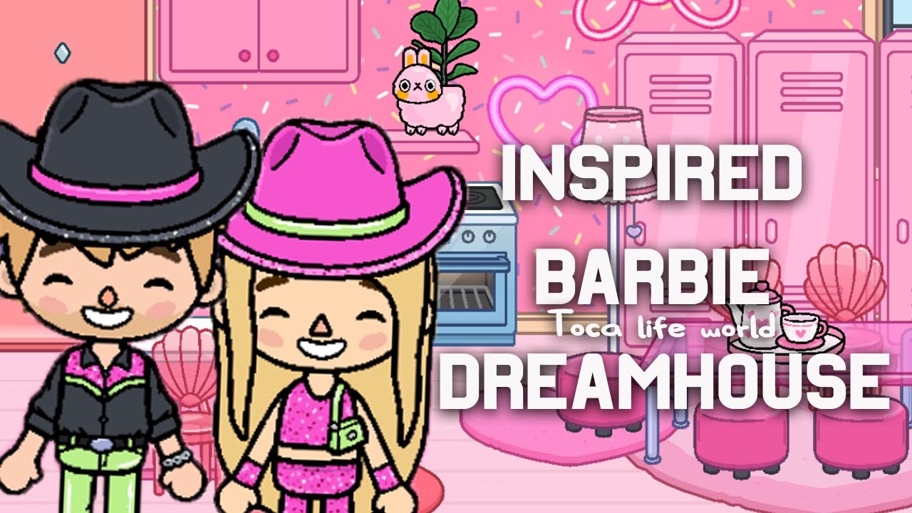 Barbie Inspired Dreamhouse| Toca life world | Home Designer | - YouTube