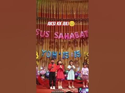 Performa kk Juli saat nyanyi. Semangat kk Juli. #killa #viralvideo #fyp #happy #gpps #bahagia ...