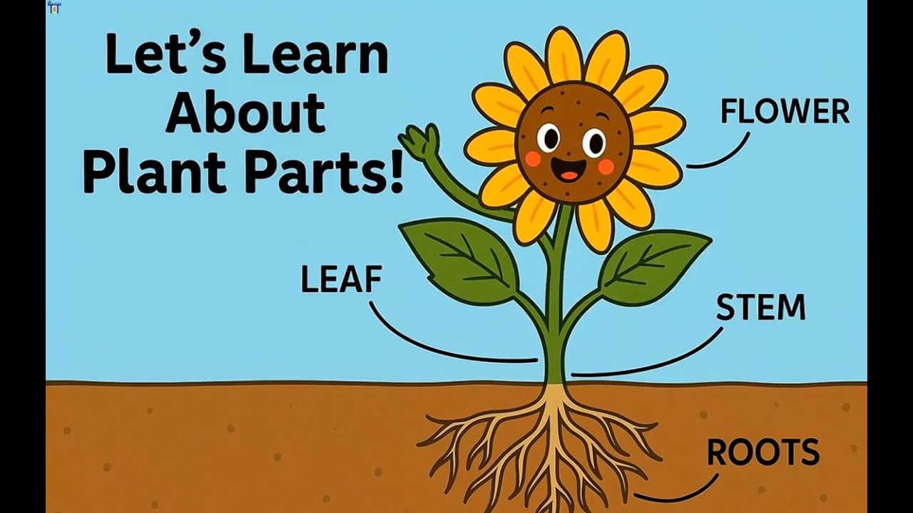WOW Learn Plant Parts with Fun & Surprises | Let’s Learn About Plant ...