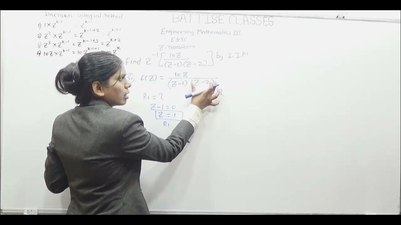 Z-Transform..Inversion Integral method - YouTube