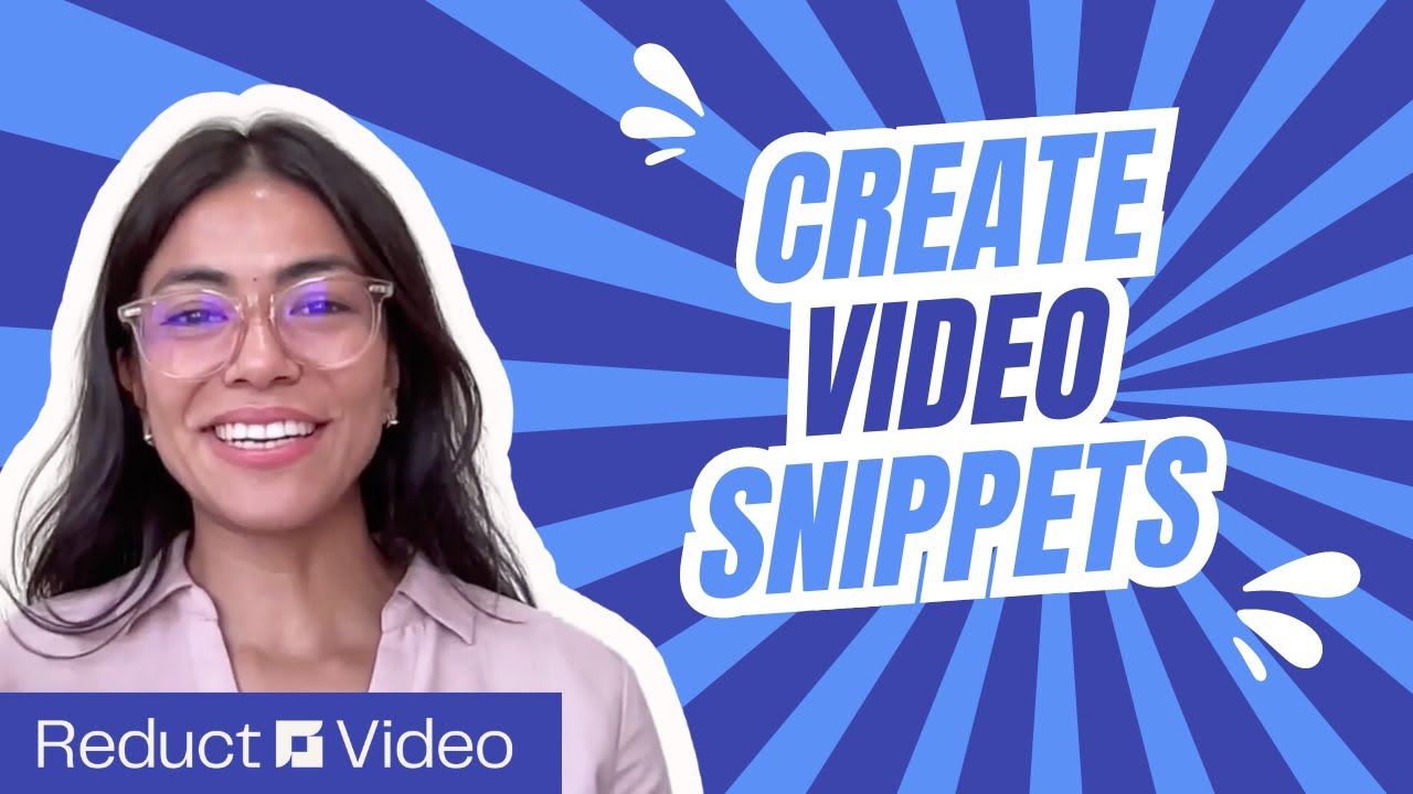 How to create video snippets - 3 easy steps. - YouTube
