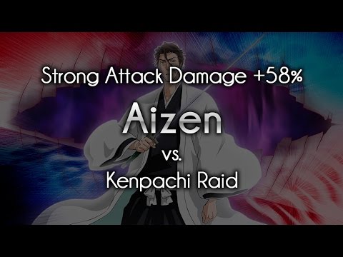 ★6 Aizen Gameplay (SAD) vs. Kenpachi Raid - YouTube