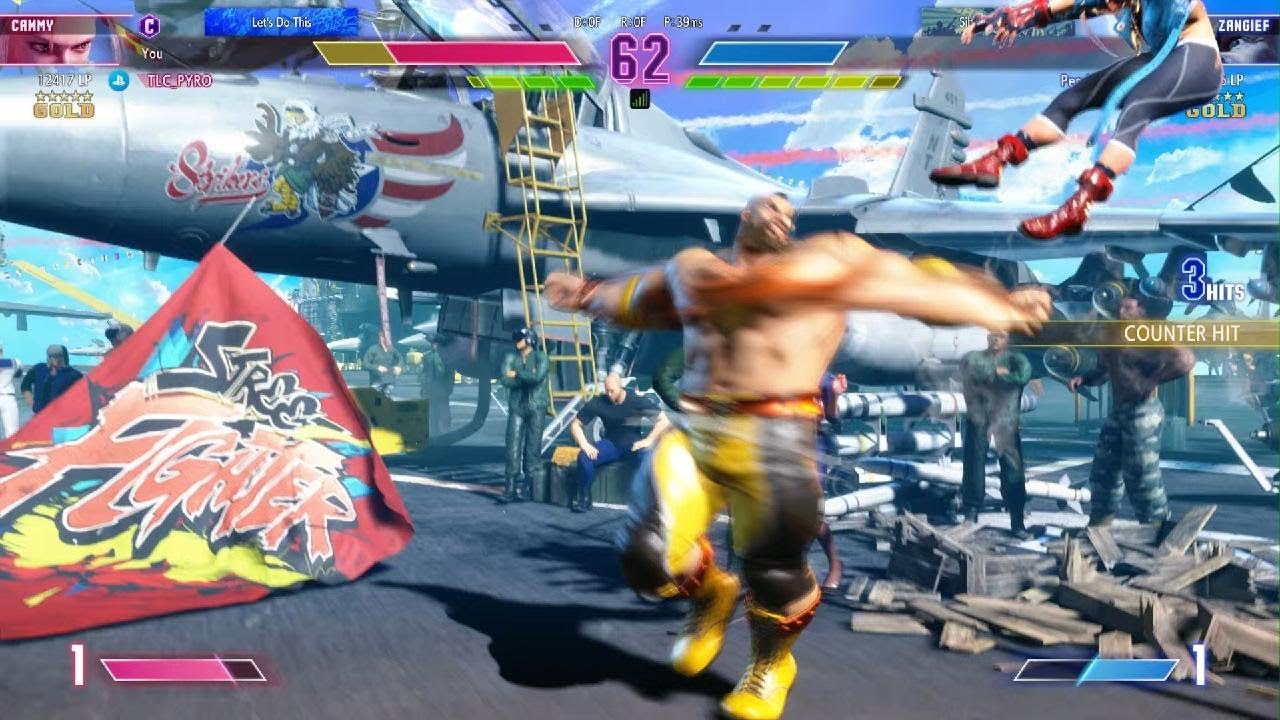 Sf6 cammy vs gief - YouTube