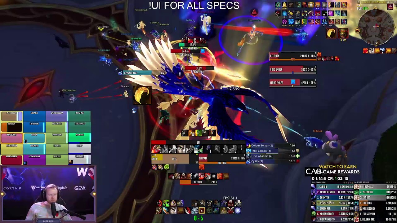 Meeres RWF DAY 16 Mythic Day 9 | !UI Echo - YouTube