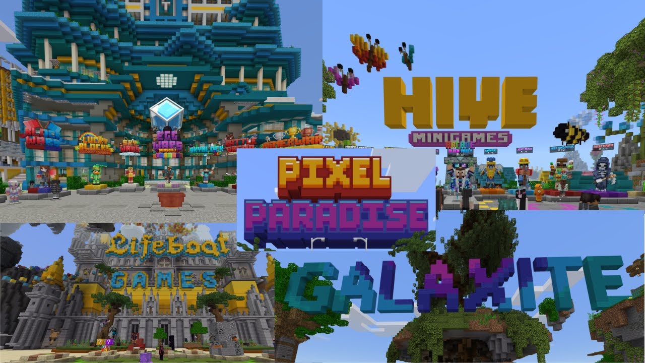 Winning 1 Game on Every Featured Server In Minecraft - YouTube