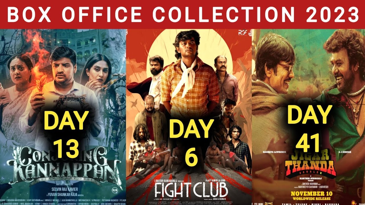 Fight Club Box Office Collection | Conjuring Kannappan Box Office ...