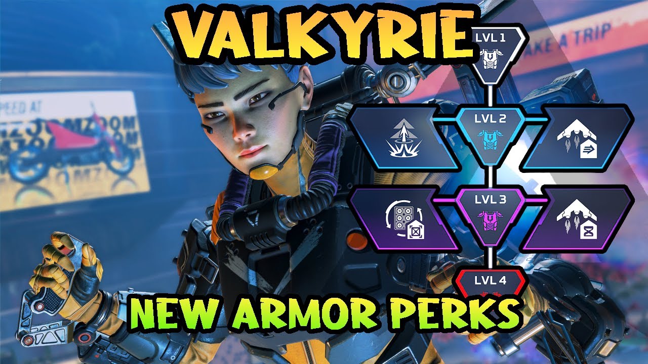 Valkyrie armor perks season 20 breakout | Apex Legends - YouTube