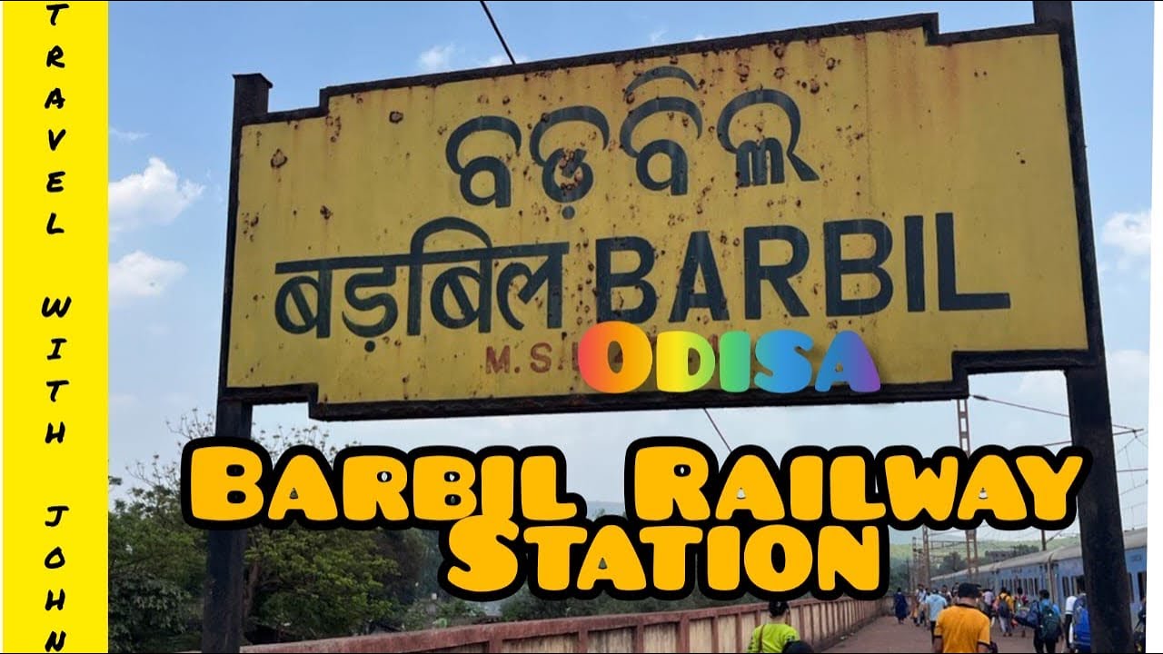 Barbil railway station, Odisa - YouTube