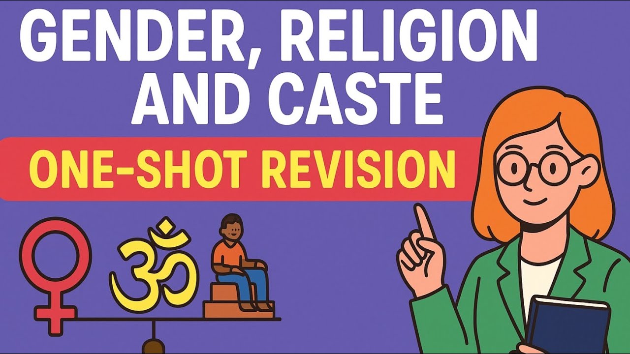 Gender, Religion & Caste | Class 10 | Civics | One Shot Revision | Full ...