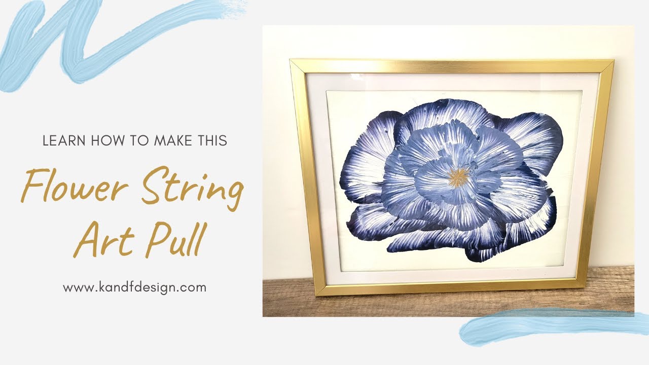 Flower String Art Pull - YouTube