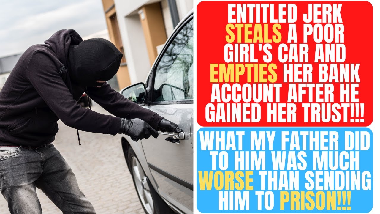 Entitled Jerk Gets A Fate Worse Than Prison After He Stole Everything From A Poor Girl R