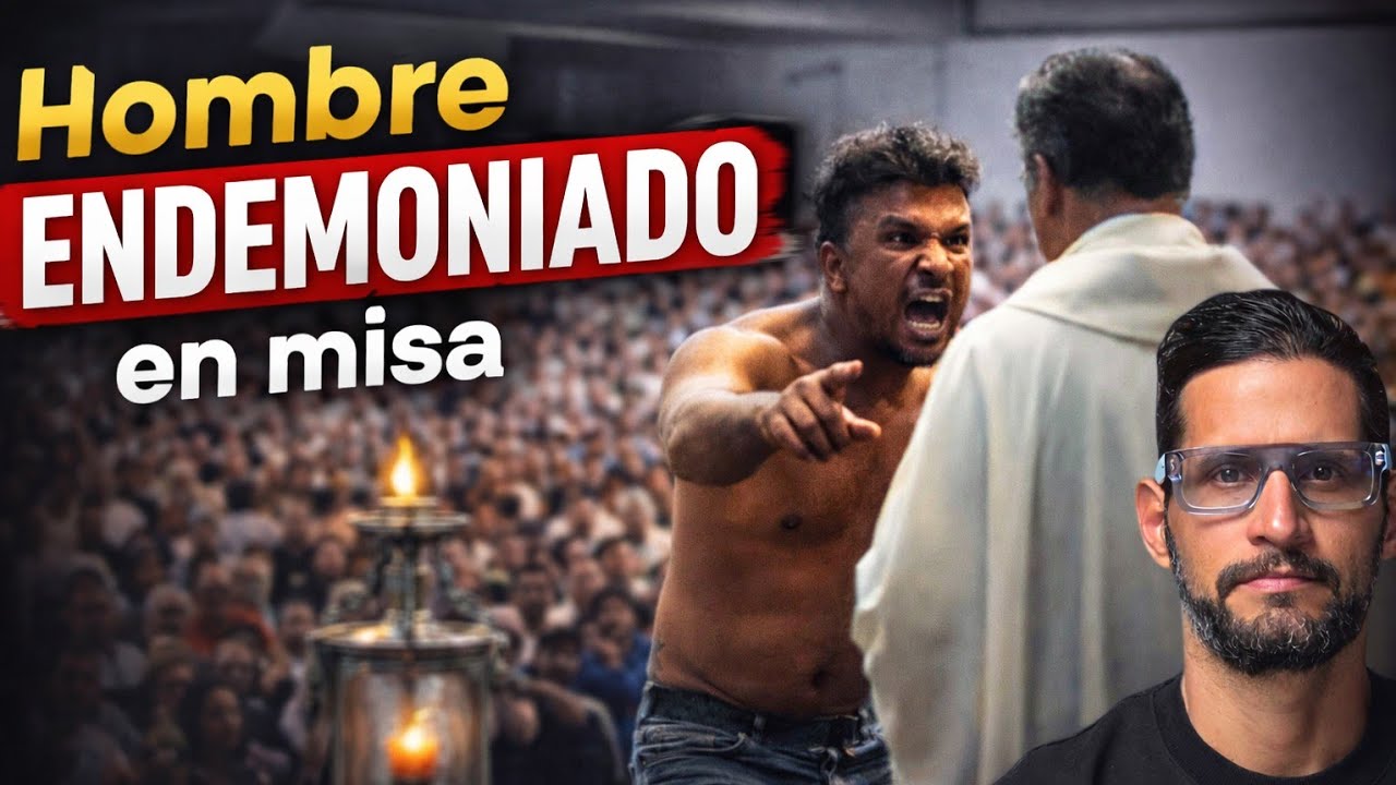 Hombre Endemoniado irrumpe en misa y esto ocurrió 😱 - YouTube
