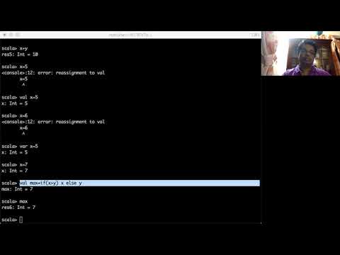 Scala basic Syntax - YouTube