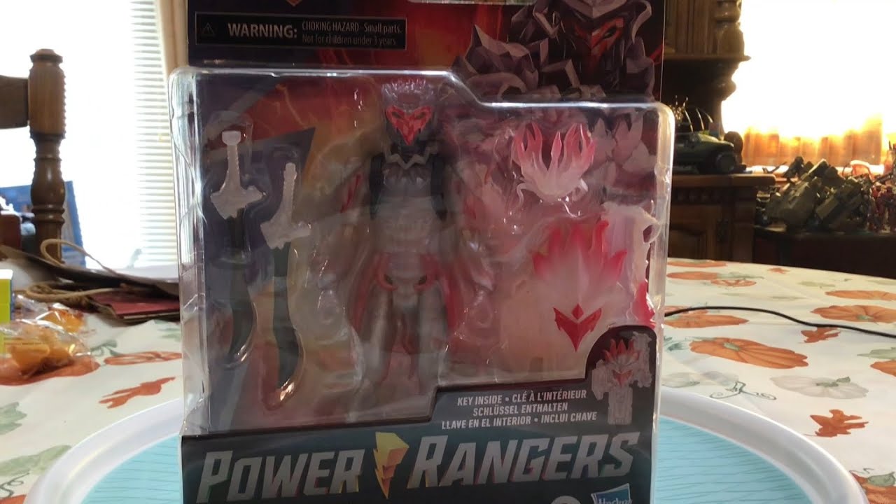 Power Rangers Dino fury Void king Figure review - YouTube
