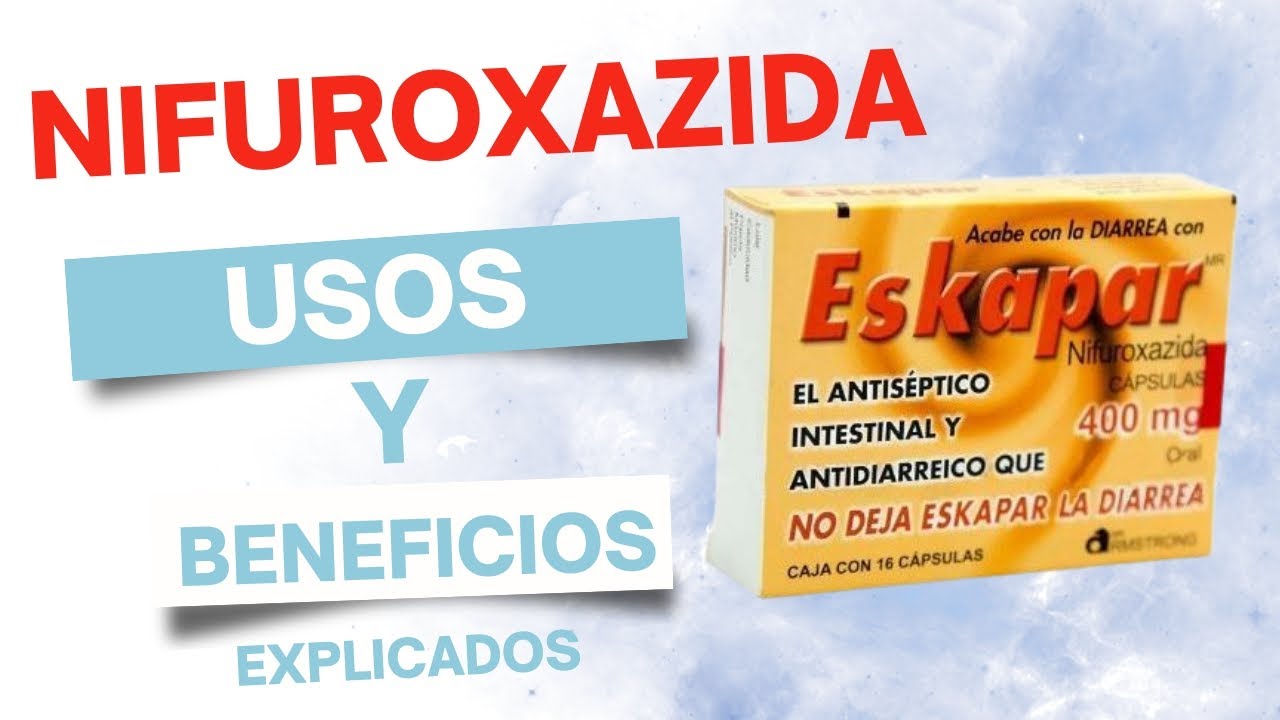 Nifuroxazida: Tratamiento para la diarrea bacteriana 💊¿Qué es y para ...