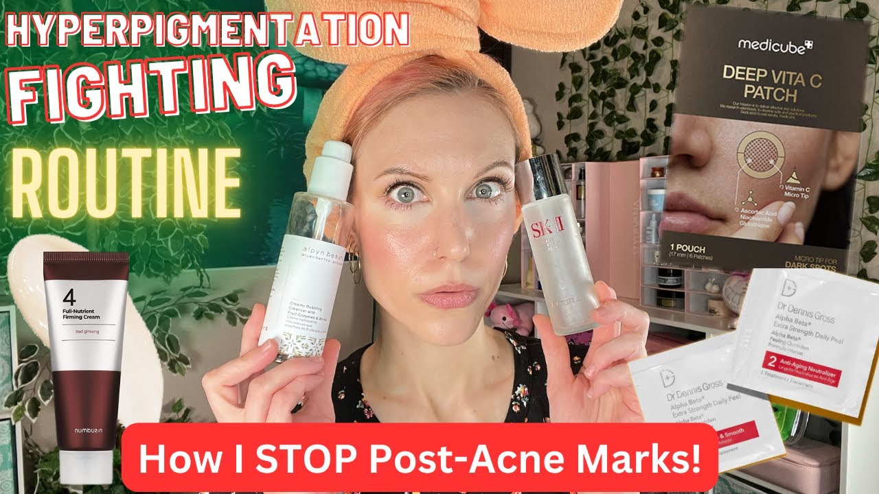 Skincare Routine for GENTLY Fighting Hyperpigmentation! - YouTube