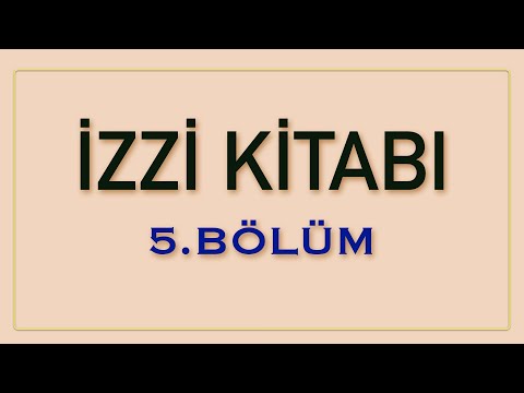 İZZİ KİTABI (ARAPÇA SARF) 5.BÖLÜM (Tekid nunu, İsmi Fail, İsmi Mef'ul)