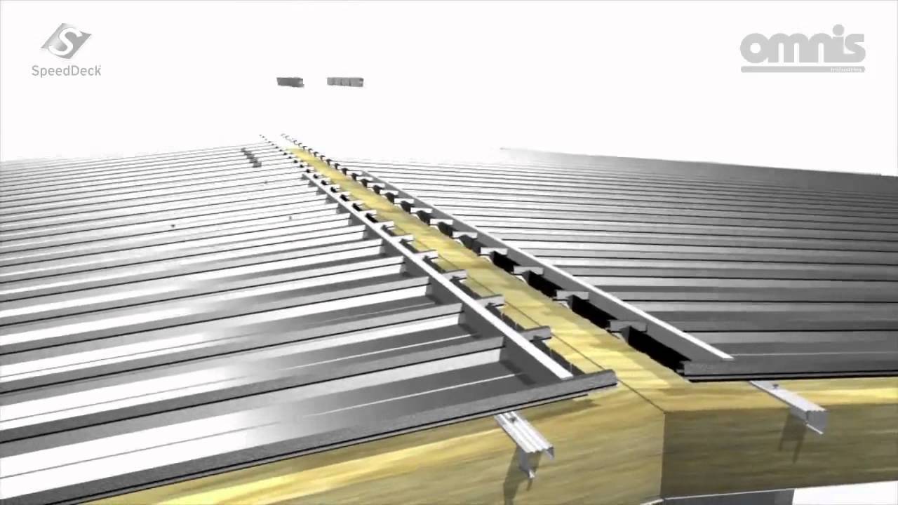 SpeedDeck - Ridge Installation Procedure - YouTube