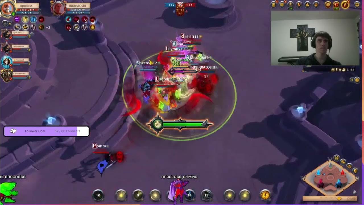 Holy Healer POV Arena Match in Albion Online #1 With Apolloss - YouTube