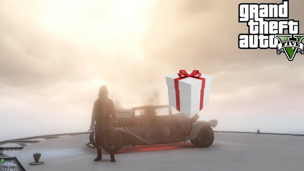 HOW TO MAKE SANTA CLAUSE SLEIGH IN GTA5 ONLINE!!! - YouTube