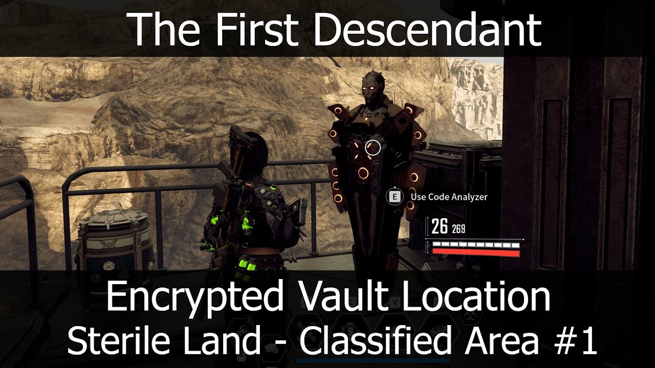 The First Descendant Encrypted Vault Location - Sterile Land ...
