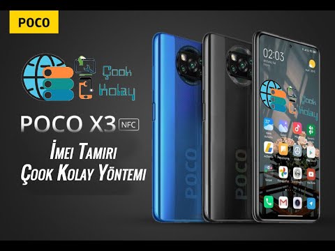 Xiaomi Poco x3 NFC imei repair - Box Olmadan Detaylı Anlatım Çok Kolay Yöntem ve Dosyalar Burada